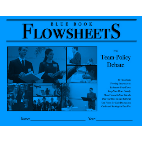 Team-Policy Debate Flowsheets - Monument Publishing